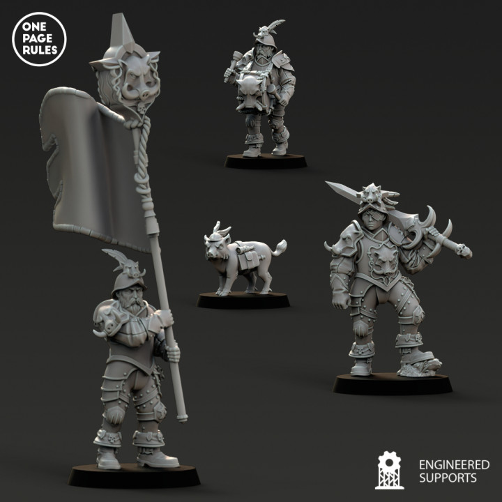 3D Printable Human Empire - Release #3 by One Page Rules