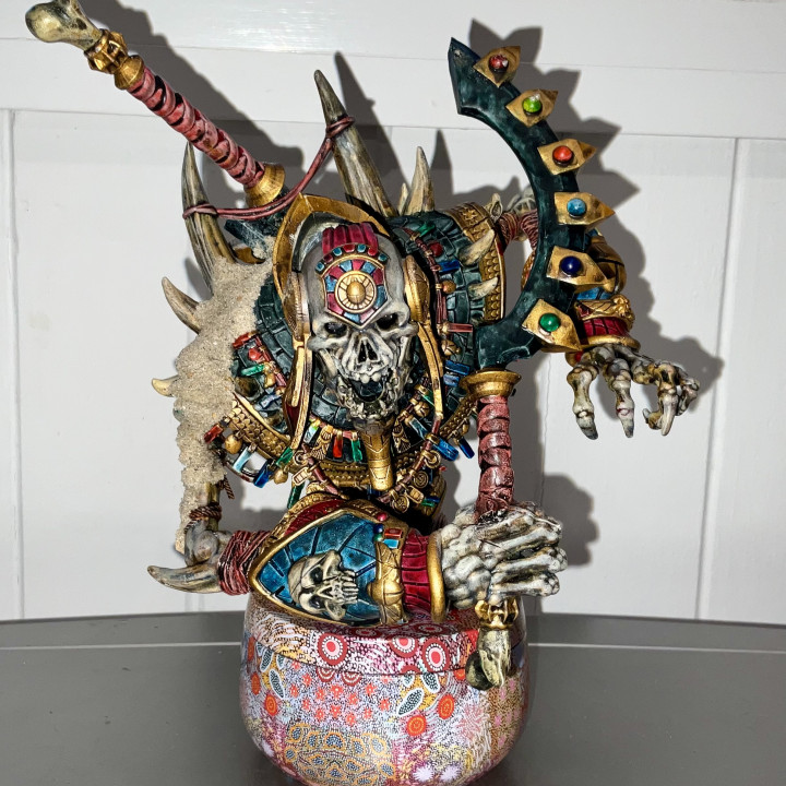 3D Print of Mummified Skeleton Titan by kelvindewaele