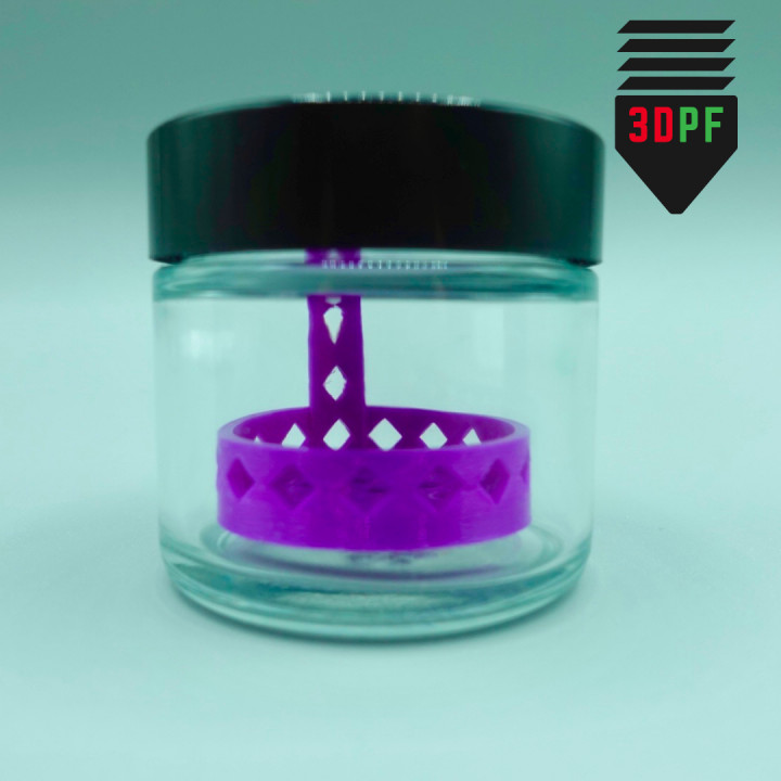 3D Printable Terp Pearl Cleaner 2oz by MysticMesh3D