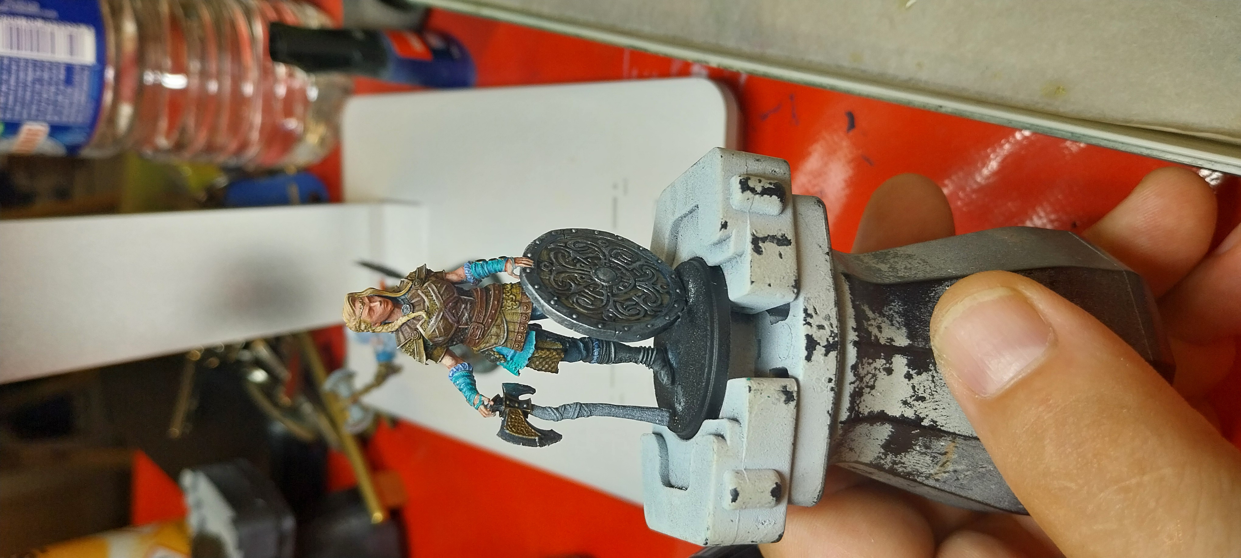 3D Printable Elite Shieldmaiden - Freya the Feared by DM Stash