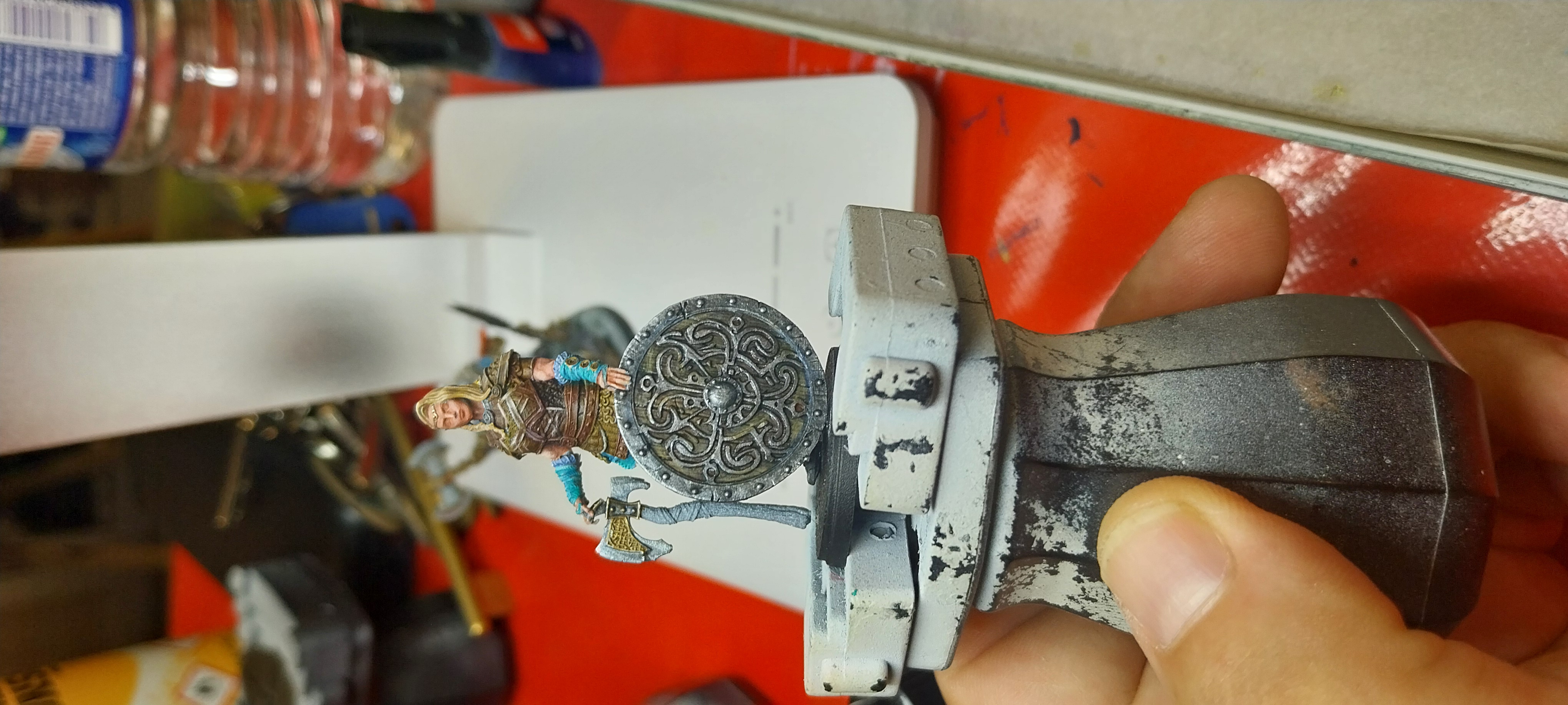 3D Printable Elite Shieldmaiden - Freya the Feared by DM Stash