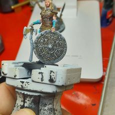 3D Printable Elite Shieldmaiden - Freya the Feared by DM Stash