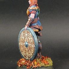 3D Printable Elite Shieldmaiden - Freya the Feared by DM Stash