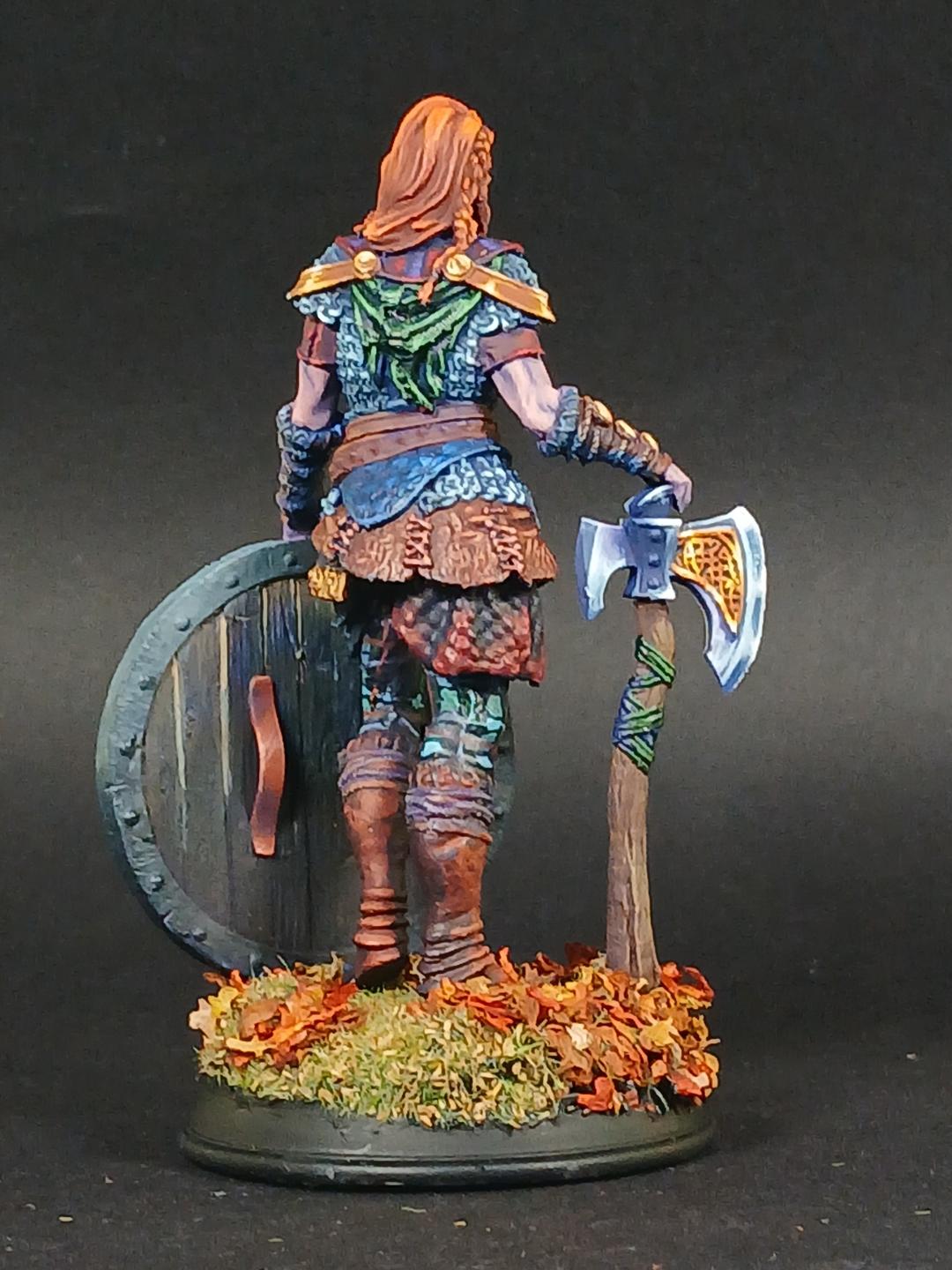 3D Printable Elite Shieldmaiden - Freya the Feared by DM Stash