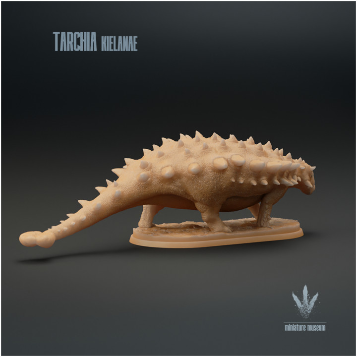 3D Printable Tarchia kielanae : Walking by Miniature Museum