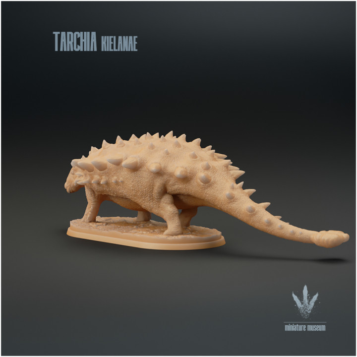 3D Printable Tarchia kielanae : Walking by Miniature Museum