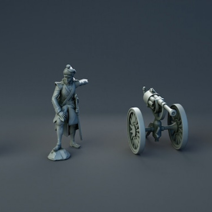 3D Printable Elven Artillery and Crew, Myth, Magic and Muskets by ...