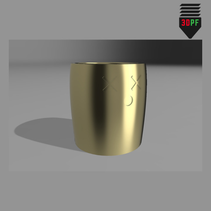 3D Printable Chill Buddy Money Jar by MysticMesh3D