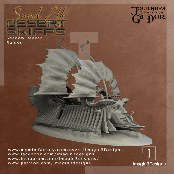 3D Printable Shadow Reaver Raider by Imagin3Designs