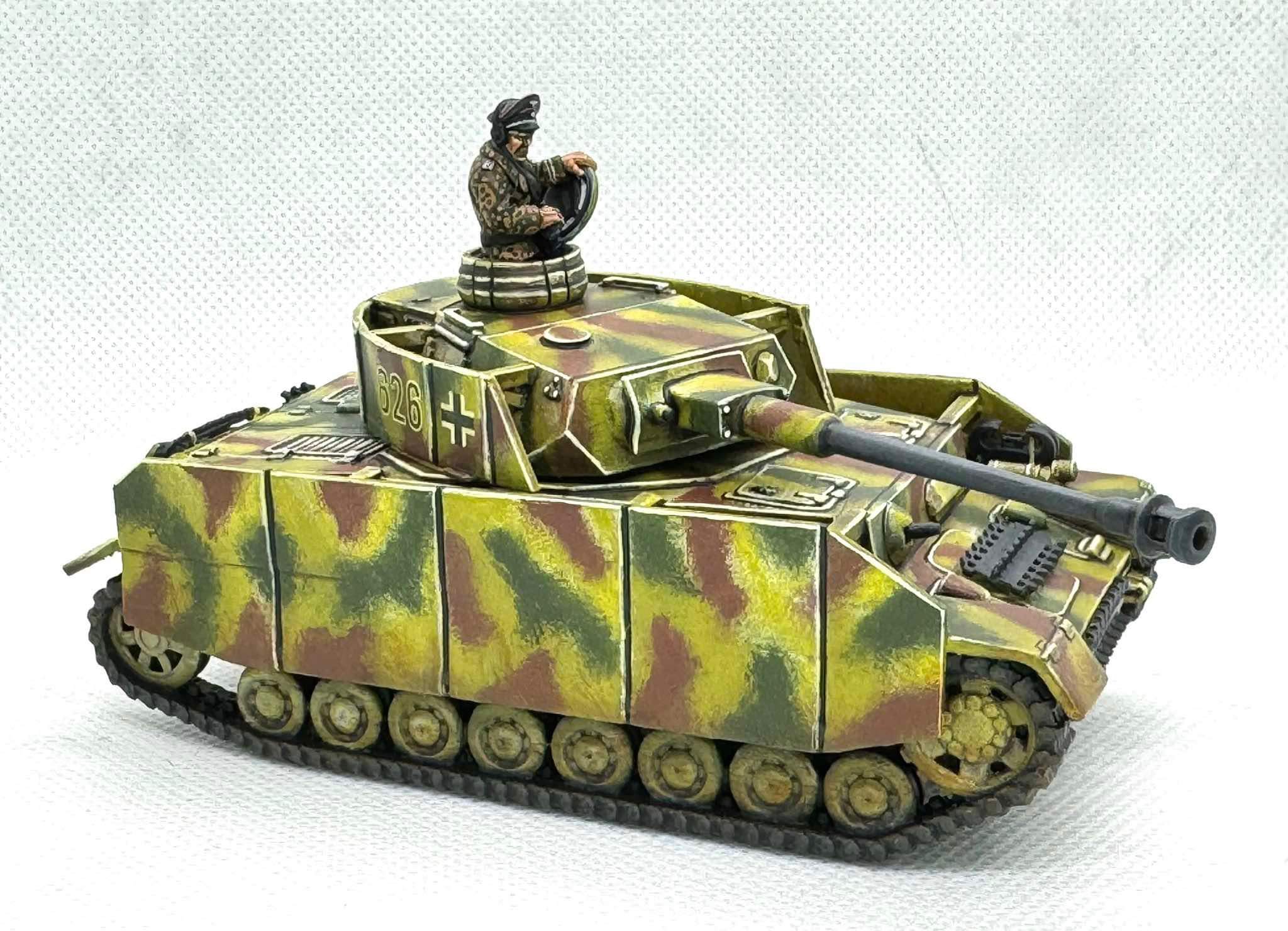 3D Printable Panzer 4 pack - 28mm by Eskice Miniature - Aron
