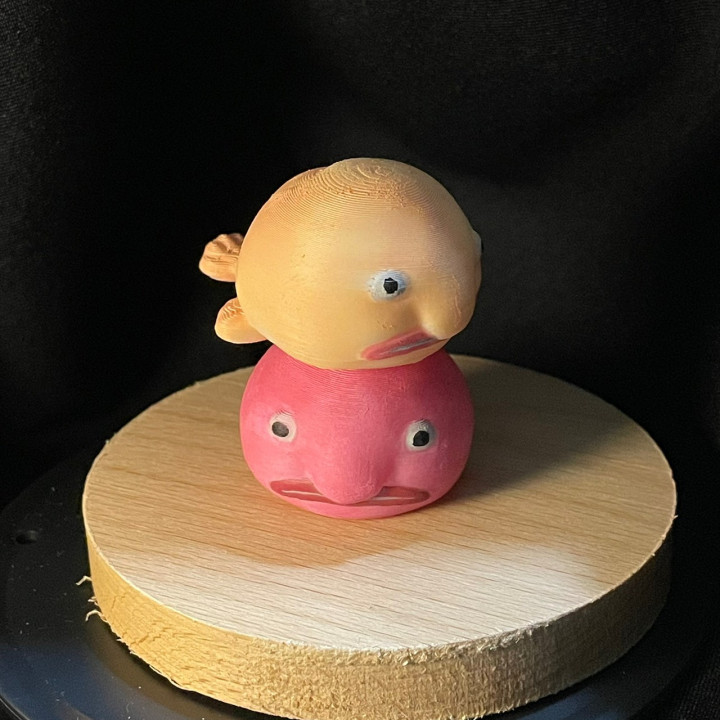 3D Printable Cute Blobfish by Ning