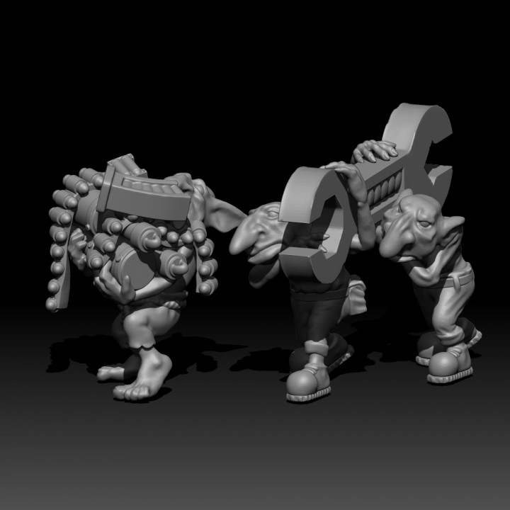 3D Printable Runts by Trollet Miniatures