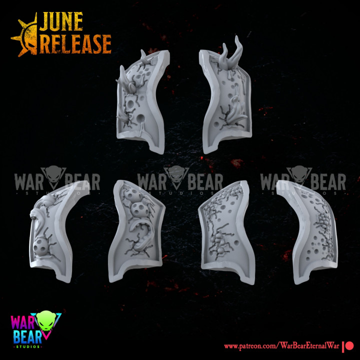 3D Printable Galactic Plague rangers Plaguer Brute by BattleCat Miniatures