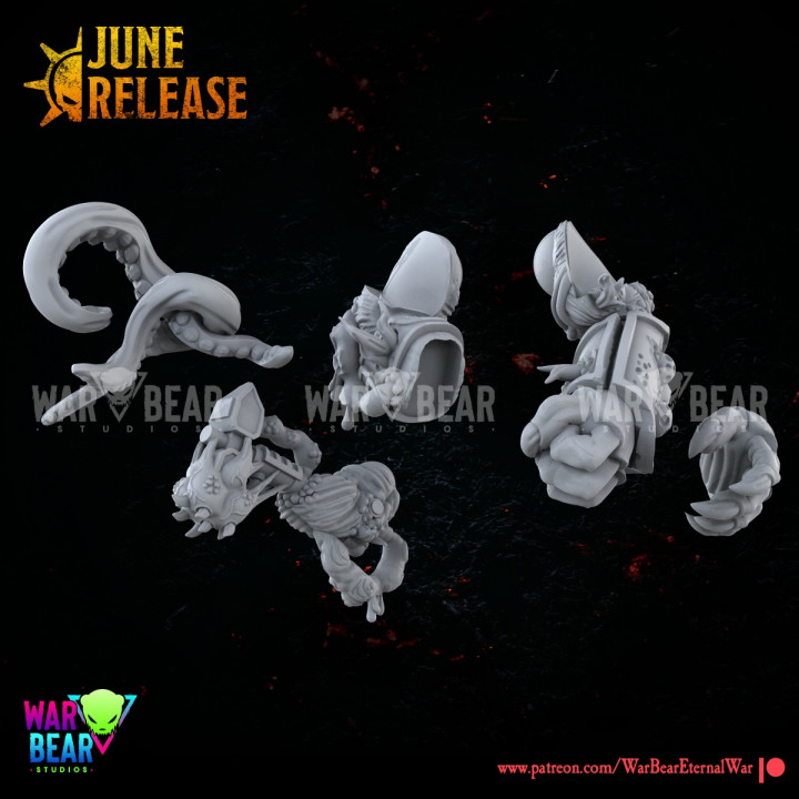 3D Printable Galactic Plague rangers Plaguer Brute by BattleCat Miniatures