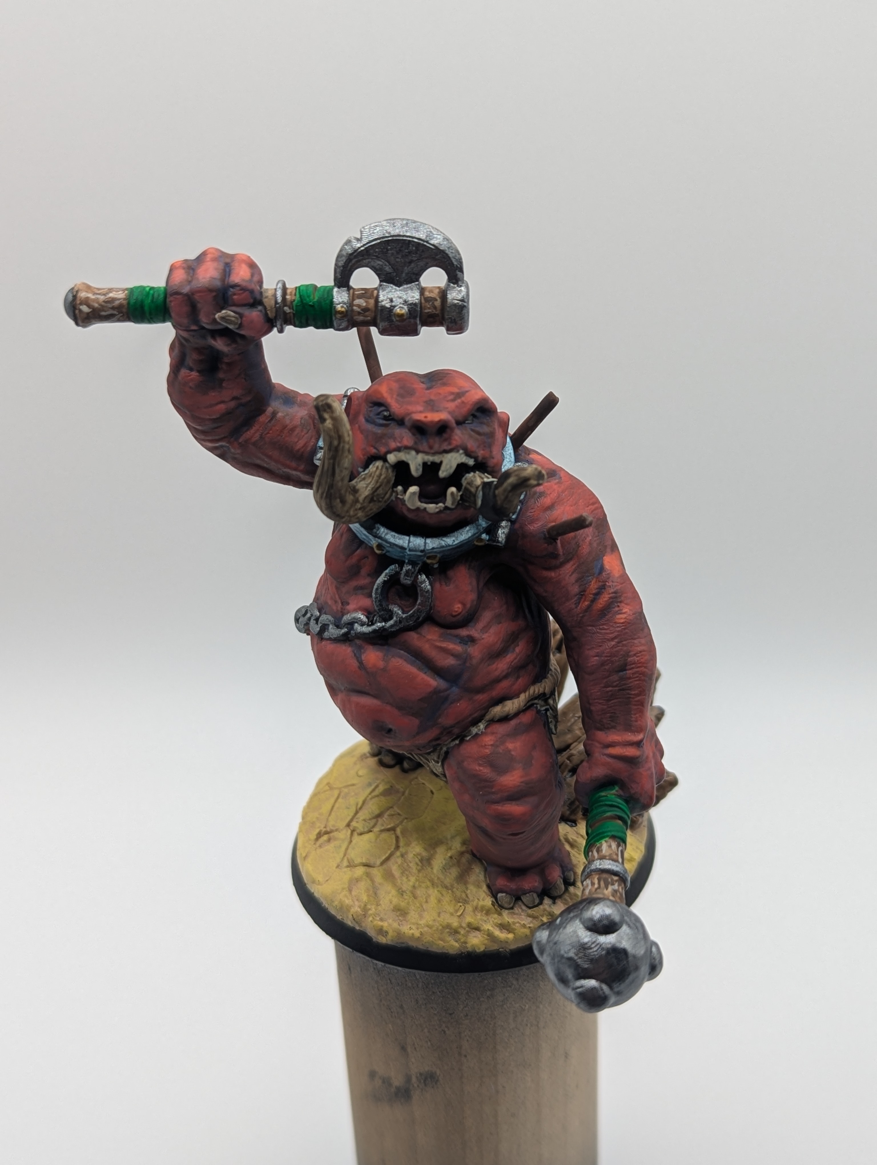 3D Printable Desert Troll by Flesh of Gods