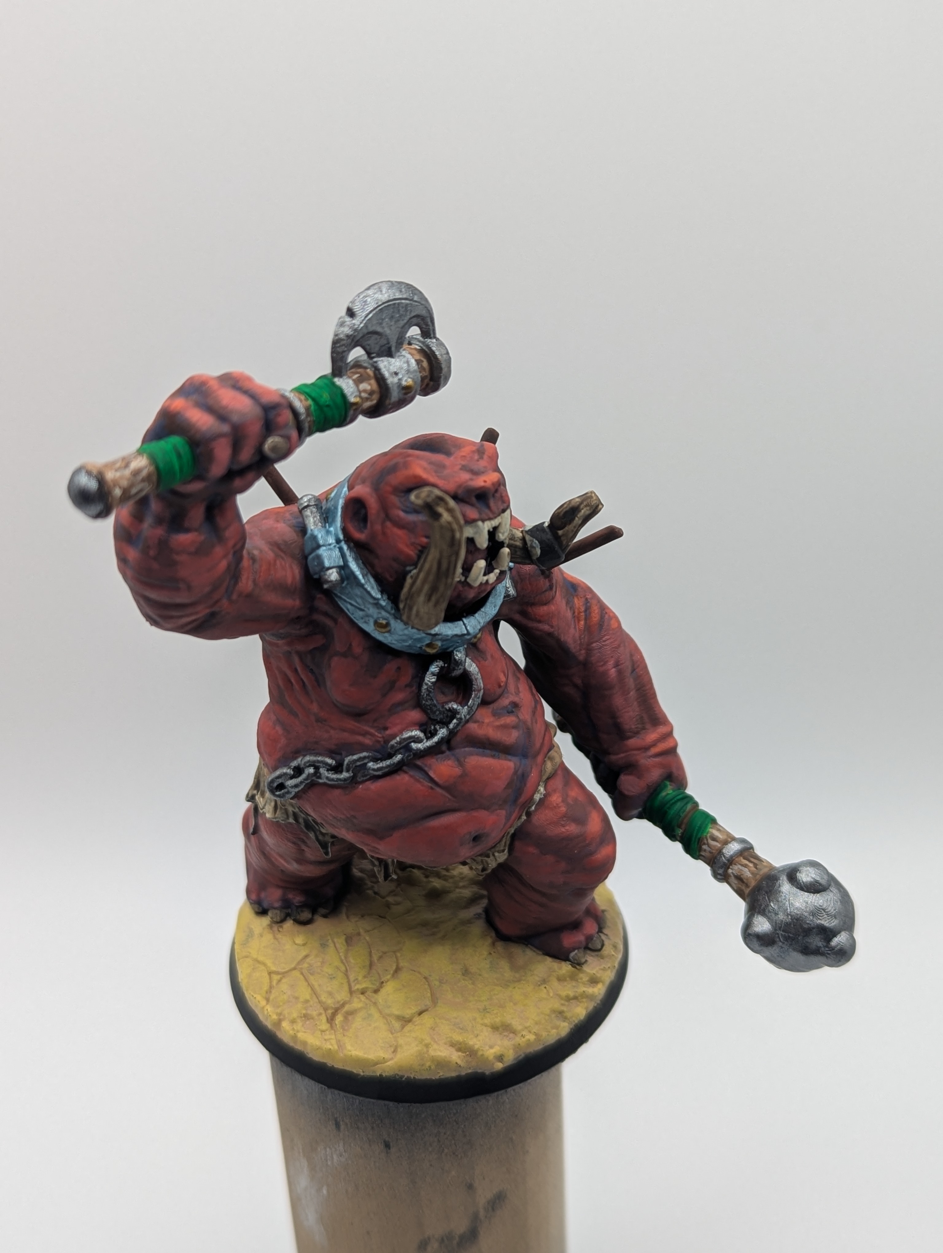 3D Printable Desert Troll by Flesh of Gods