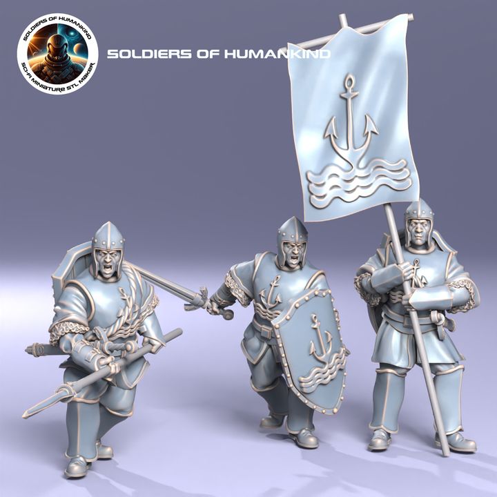 3D Printable River Harbour Defender's by SoldiersofHumankind