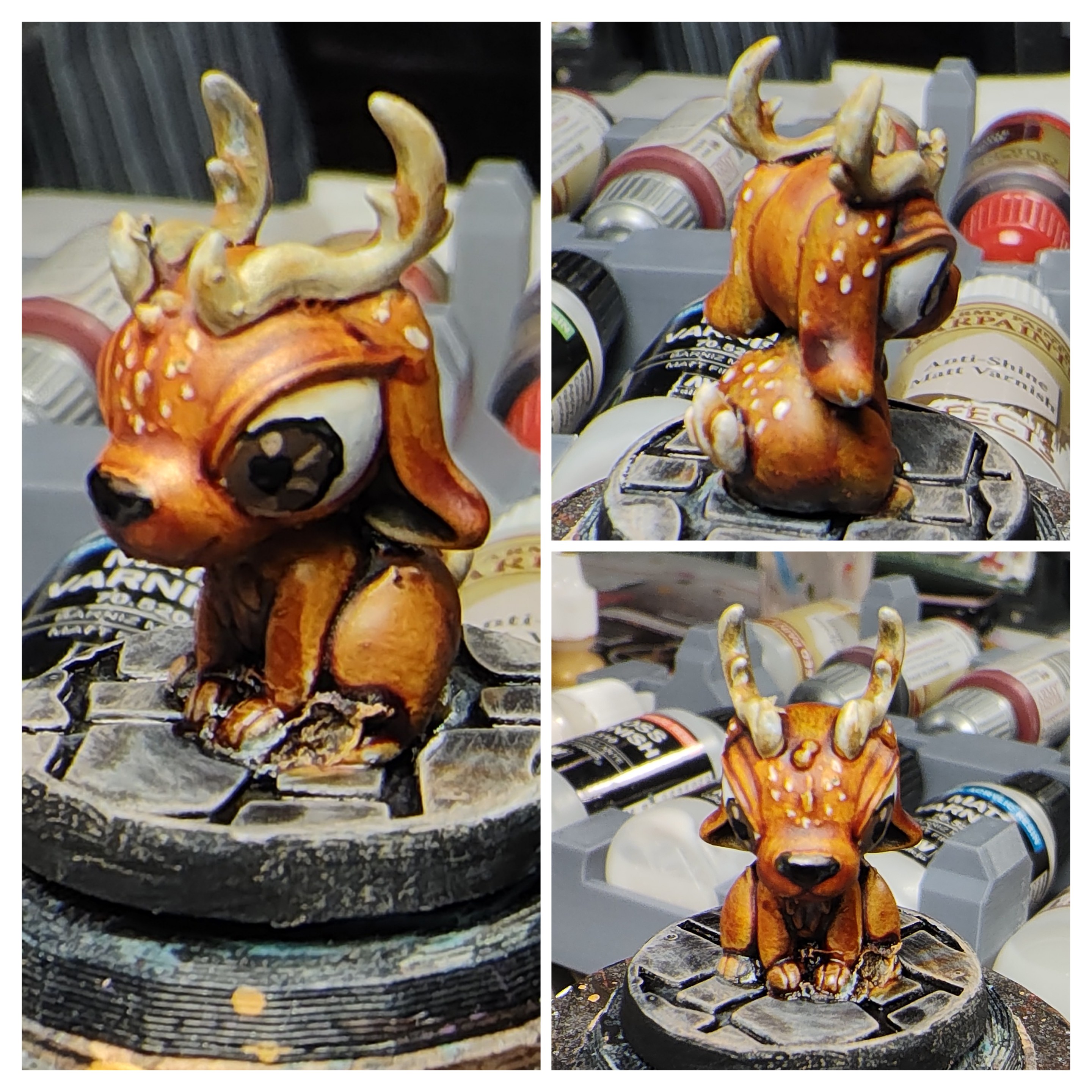 3D Printable Jackalope - Chibi Forge by Titan Forge Miniatures