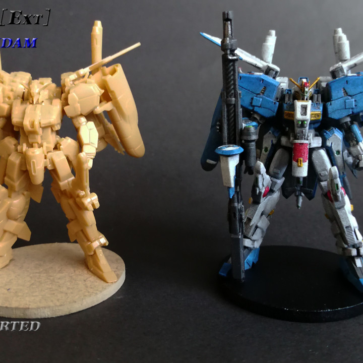 3D Printable MSA-0011 [Ext] Ex-S Gundam [Artifact Scale] [Free] by ...
