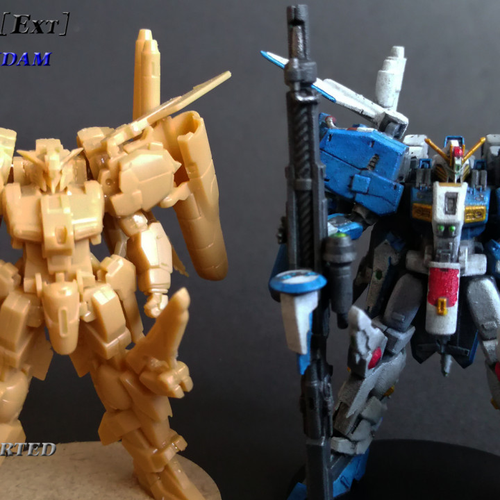 3D Printable MSA-0011 [Ext] Ex-S Gundam [Artifact Scale] [Free] by ...