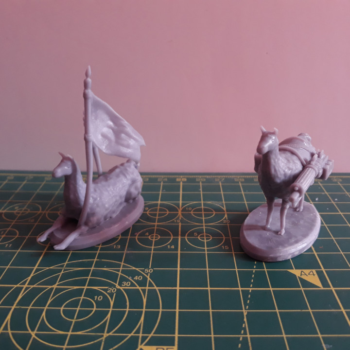 3D Printable Llamageddon by MiseryBiscuits