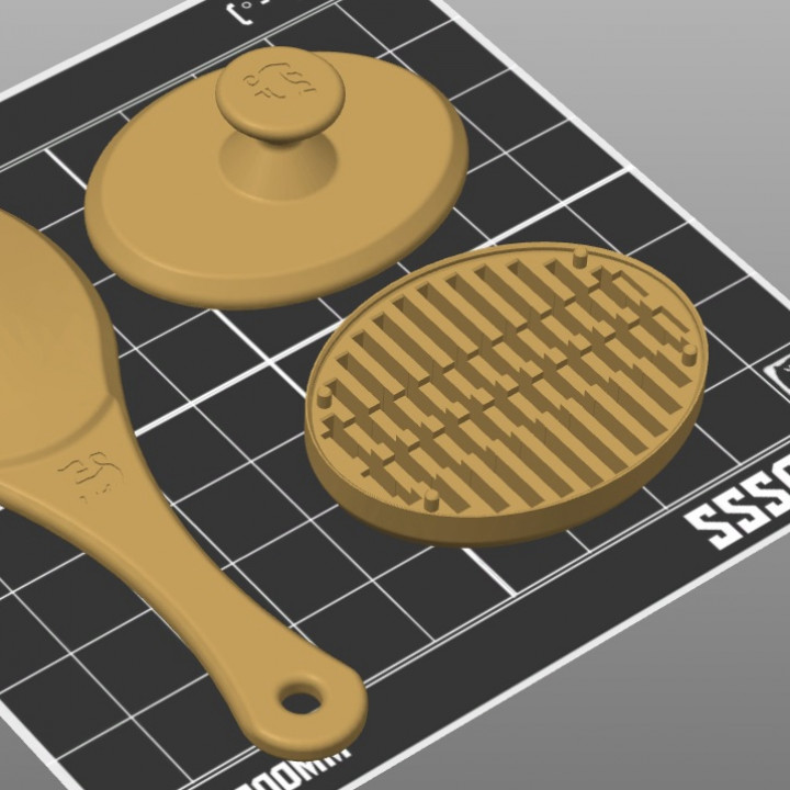 3D Printable Modular Air Comb by MING