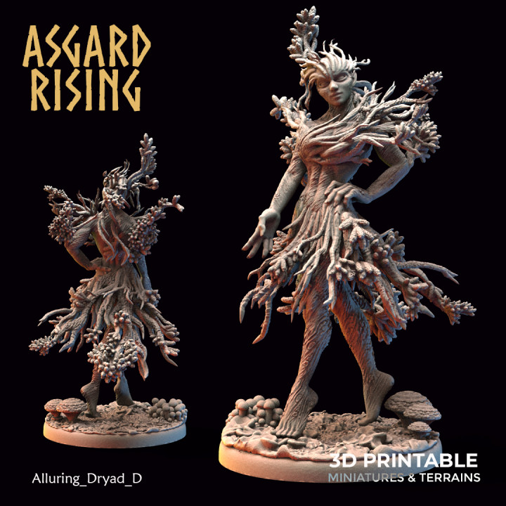 3D Printable Alluring Dryads /EasyToPrint/ /Pre-supported/ by Asgard ...