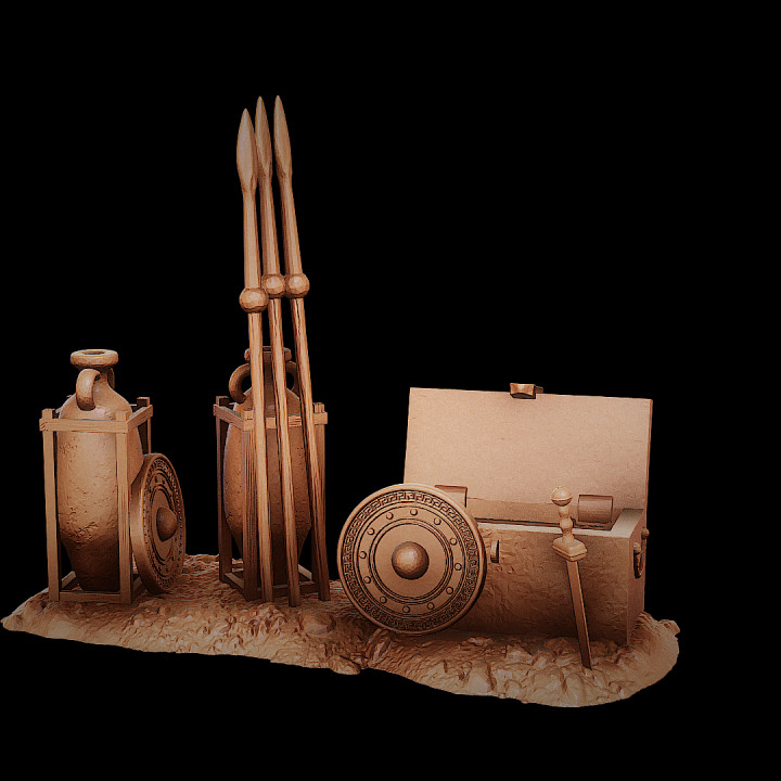 3D Printable Roman Fortification by Key Capas