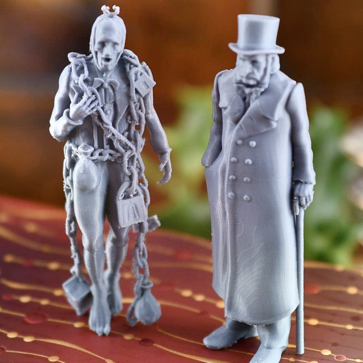 3D Printable Ebenezer Scrooge by Gametee 3d Miniatures