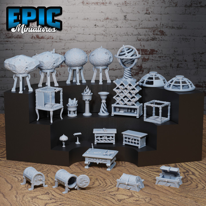 3D Printable Planar Adventures Set / Mind Eater & Spelljammer Encounter ...