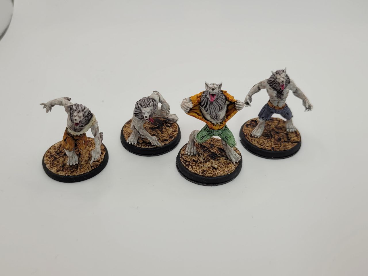 3D Printable Werewolf Pack [Pre-Supported] by TytanTroll Miniatures