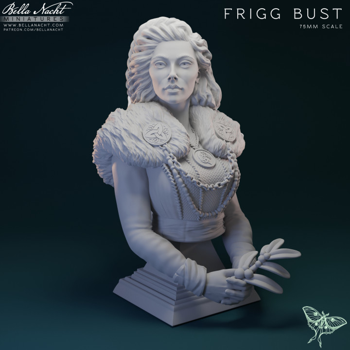 3D Printable Reward Pack #35 | Norse Goddess Frigg by Bella Nacht Minis