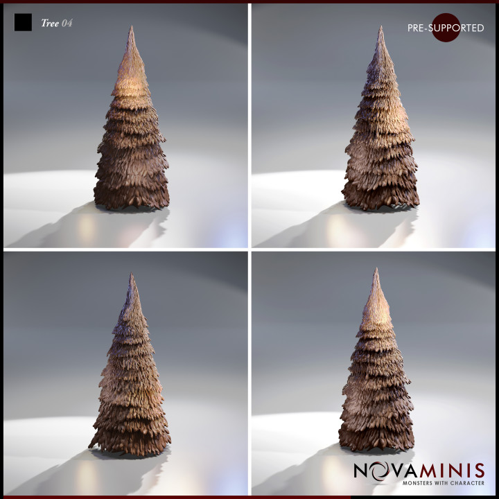 3D Printable Tree 04 by NovaMinis