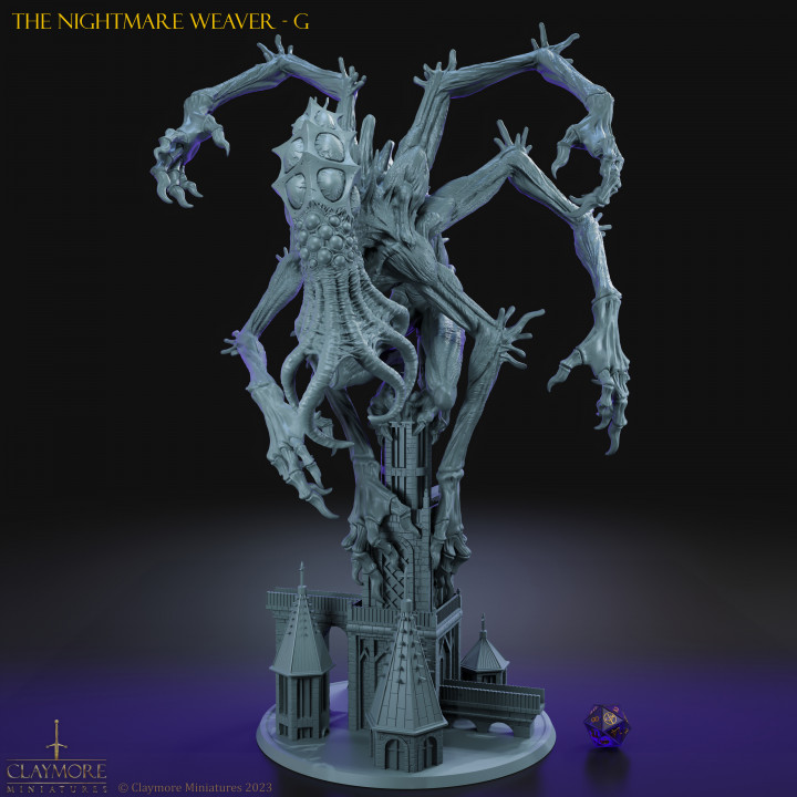 3D Printable The Nightmare Weaver by Claymore Miniatures