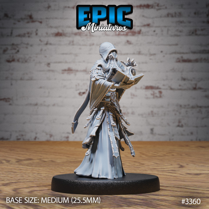 3D Printable Mind Eater Lich Set / Astral Flayer / Nightmare Ruler ...