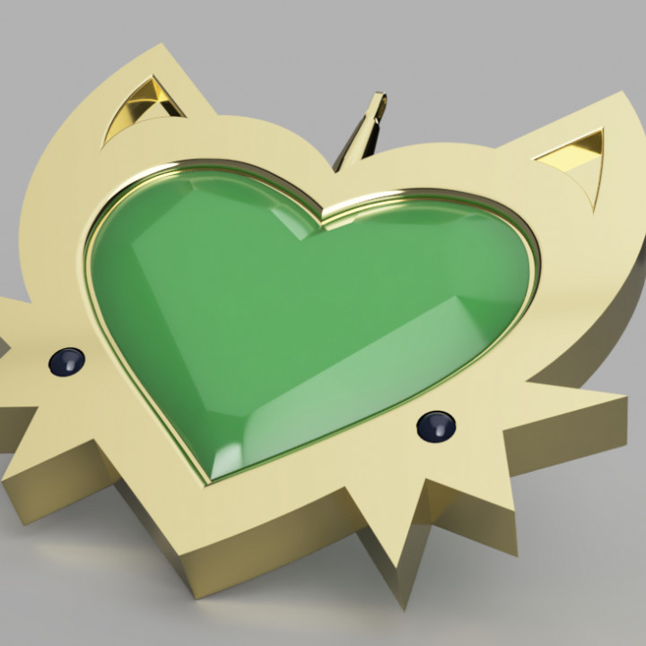 3D Printable Arsene Amulet by Zoe Caggiano