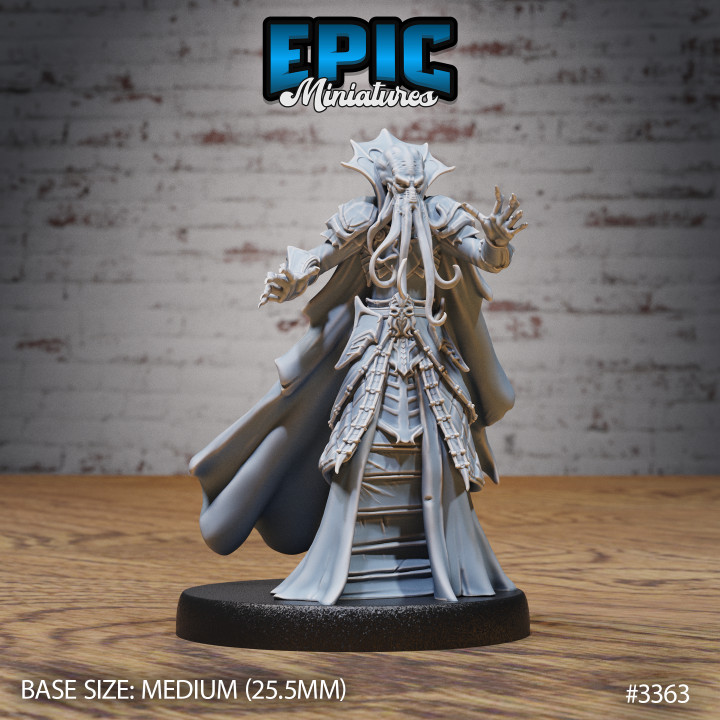 3D Printable Mind Eater Classic Set / Astral Flayer / Nightmare Ruler ...