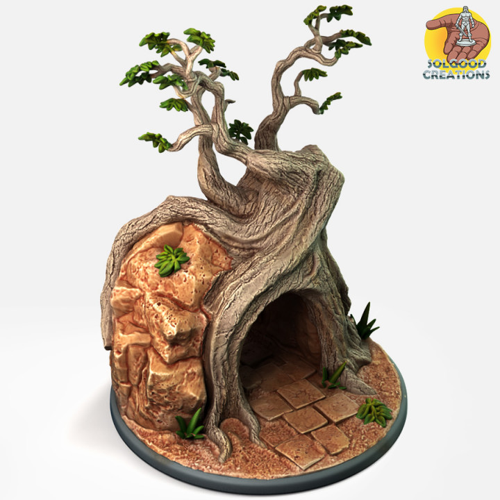 3D Printable Fantasy Bases - 50 pc by SolGood Creations