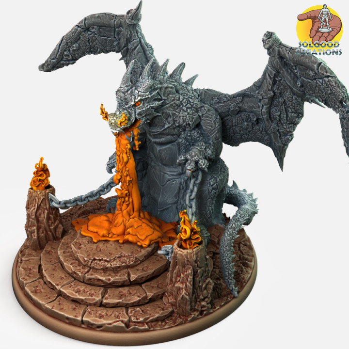 3D Printable Fantasy Bases - 50 pc by SolGood Creations