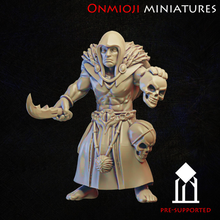3D Printable Cultist 15mm by Stanislav Kuznetsov