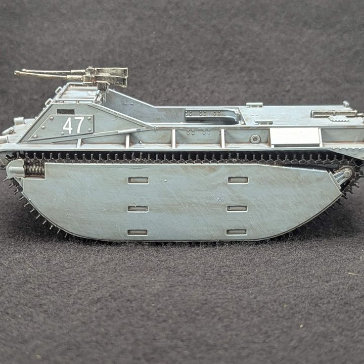 3D Printable LVT-1 Alligator (Amphibious, US, WW2) by Wargame3d