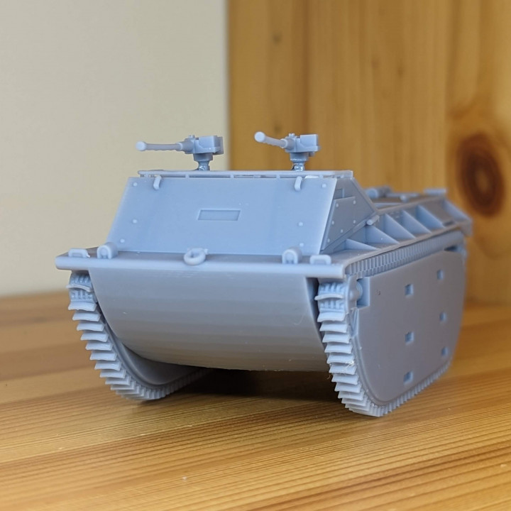 3D Printable LVT-1 Alligator (Amphibious, US, WW2) by Wargame3d