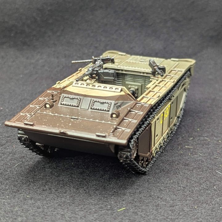 3D Printable LVT-2 Water Buffalo (Amphibious, US, WW2) by Wargame3d
