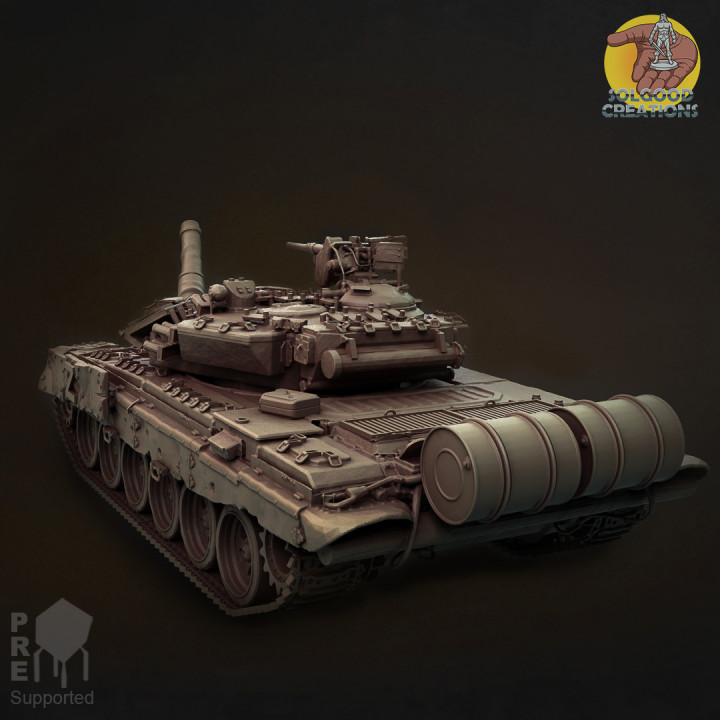 3D Printable Damaged Tank by SolGood Creations