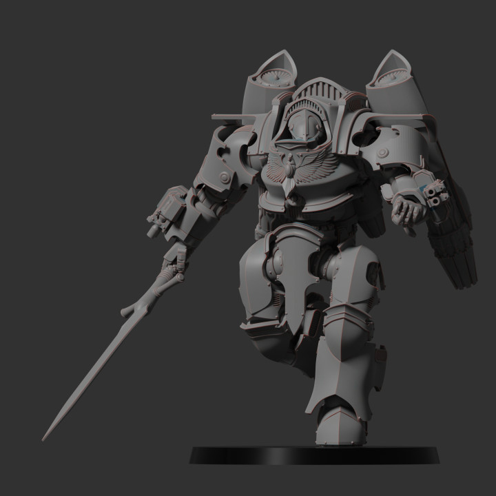 3D Printable Scions - Helios War Construct by DivergingRealm