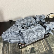 3D Printable HEXTECH - Borealis Class Dropship - Standard Config ...