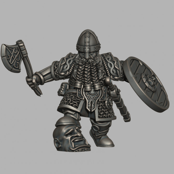 3D Printable Classic Fantasy Dwarves by Wargames Atlantic