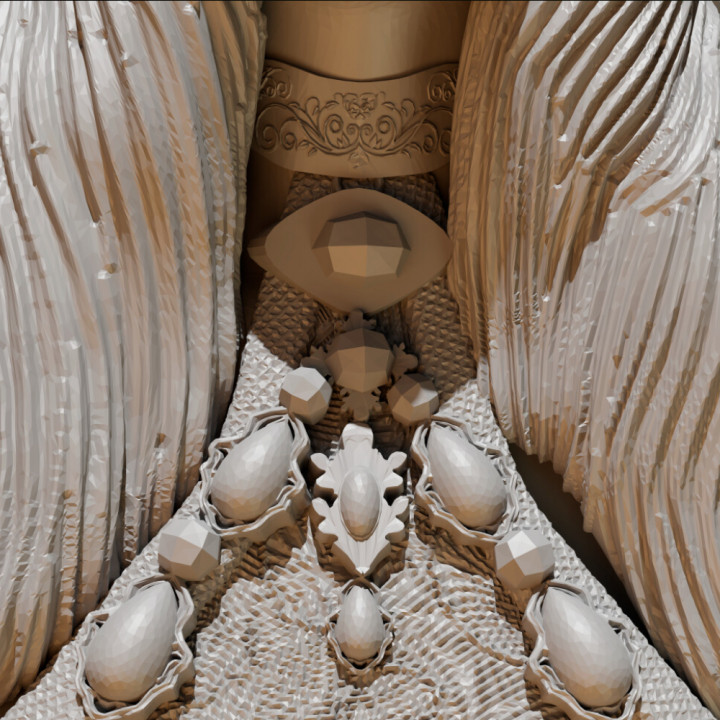 3D Printable Tara – The Elf Queen STL | Fantasy Female Elf Miniature ...