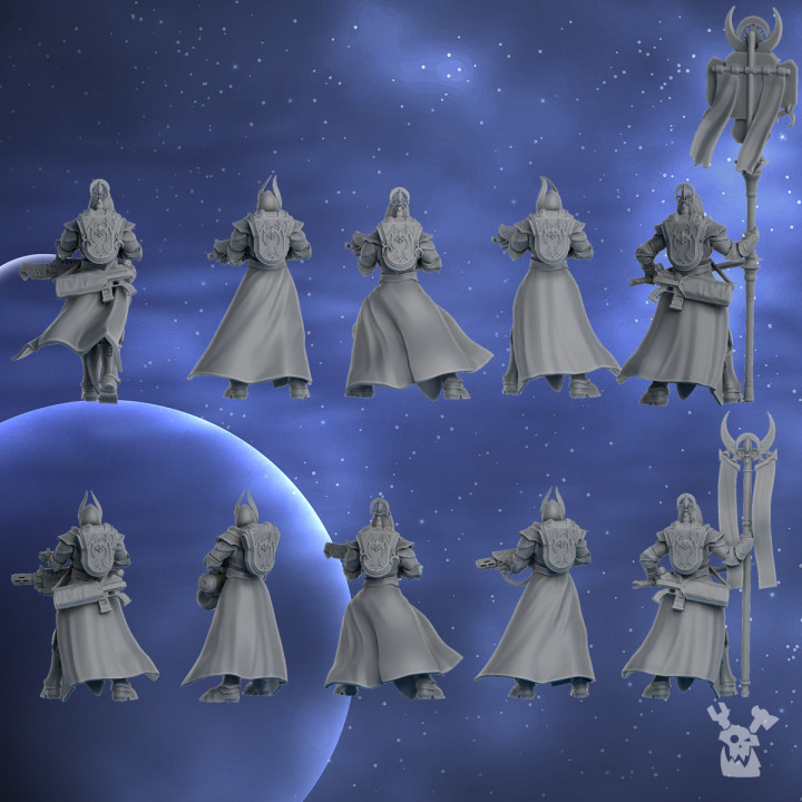 3D Printable Nova Star Squad build-kit & squad by dakkadakka.store