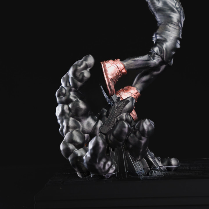 3D Printable Backboard Breaking Dunk by Stlflix